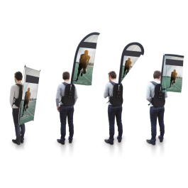 Printed Backpack Street Flag | Discount Displays