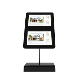 Freestanding A3 LED Illuminated Estate Agent Display