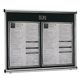 Wall Mounted Restaurant Menu Frame | Discount Displays