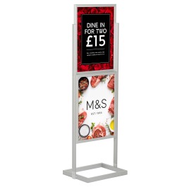 Multi-side A1 Poster Display Stand | Discount Displays