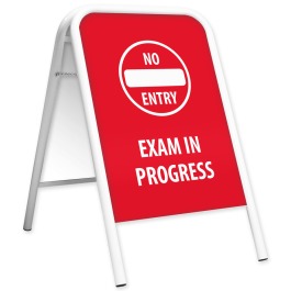 School Pavement Sign No Entry Exam | Discount Displays