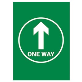 One Way Arrow Sign 10 Pack | Discount Displays