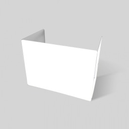 Plain School Desk Divider - Pack of 20 | Discount Displays