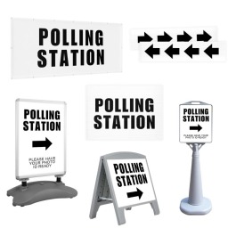 Medium Polling Station Bundle | Discount Displays