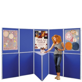 Custom Modular 400 | 12 panel Folding display stand