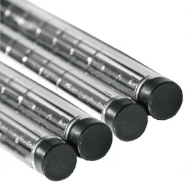 Set of Replacement Chrome Poles | Chrome Shelves