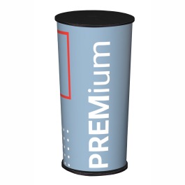 Round Promotional Counter Plinth | Discount Displays
