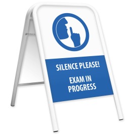 School Pavement Sign Silence Exam | Discount Displays