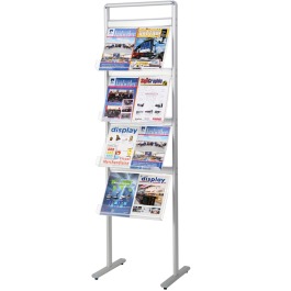 Floor Standing Leaflet and Brochure Holder Display | Discount Displays