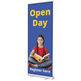 School Banner Stand - Open Day | Discount Displays