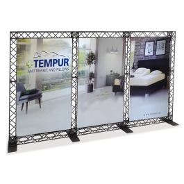 4x2m Modular Exhibition System Wall | Discount Displays