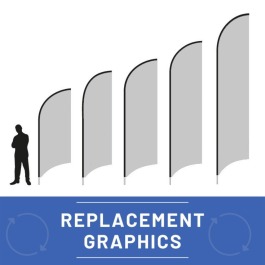 Replacement Graphic for Premium Flag | Discount Displays