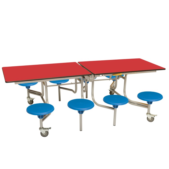 8 Seat Folding Schools Dining Furniture | Discount Displays