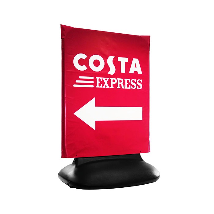Pavement Sign Covers | Printed Sleeve | Discount Displays