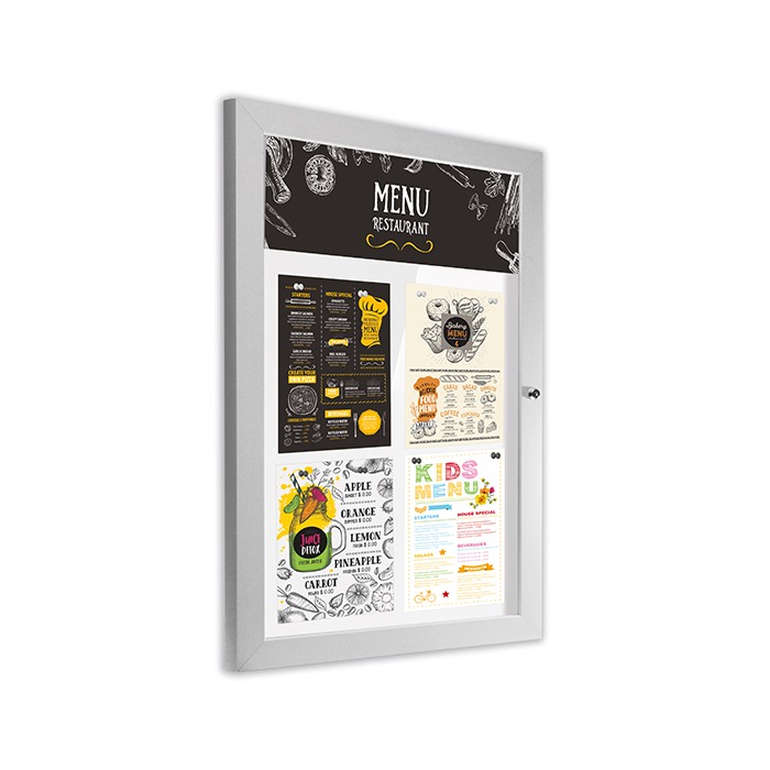 Menu Holder | Lockable & Magnetic | Discount Displays