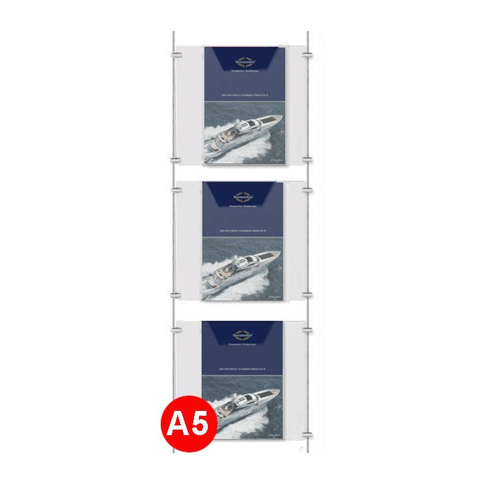 Leaflet Dispenser Window Display | Discount Displays