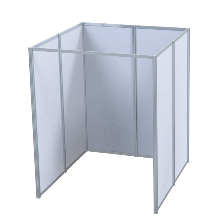 Modular COVID-19 Vaccination Booth | Discount Displays
