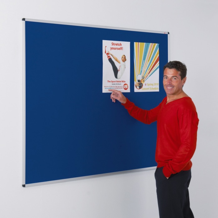 Felt Covered Notice Board | Discount Displays