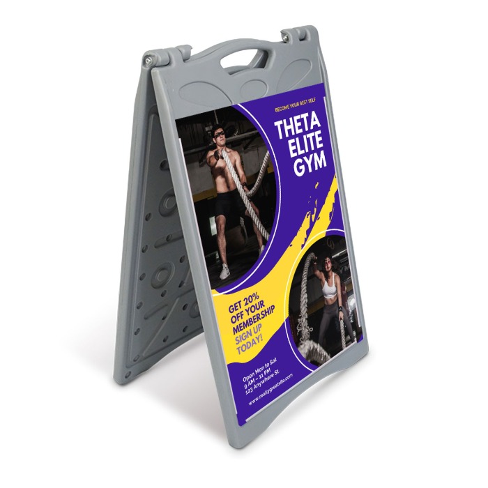 Double Sided A-Frame Sign | A-Board Sign | Sandwich Boards