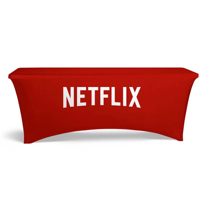 Custom Printed Stretch Table Cloth