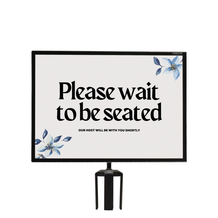 Tensabarrier® Sign Holder | Discount Displays