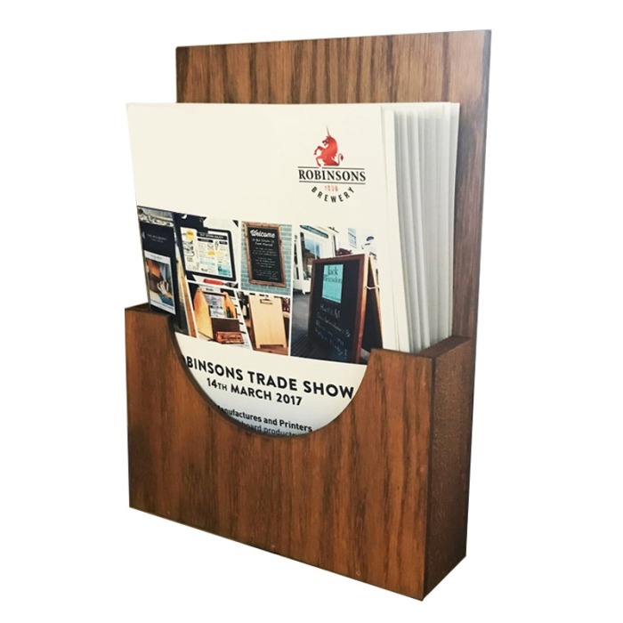 Wooden Menu Holder Table or Wall | Discount Displays