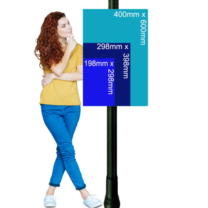 Lamp Post Sign With Hangers Lamp Post Hanging Sign Etsy UK