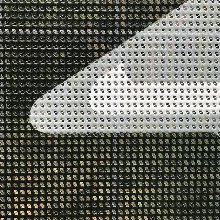 Mesh banner material store
