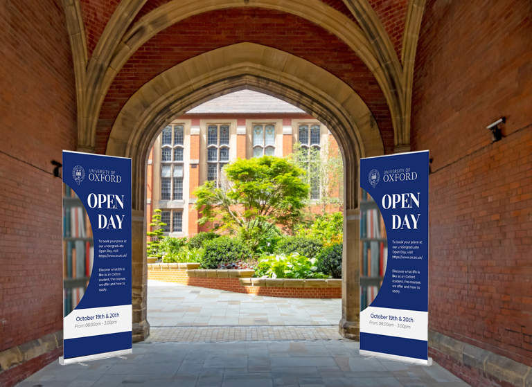 How to Use Signage and Branding at a School Open Day - Discount ...