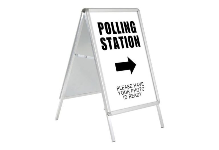 What Signs do Polling Stations need? | Discount Displays