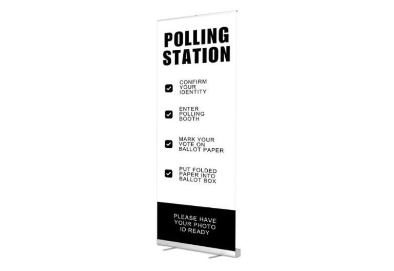 What Signs do Polling Stations need? | Discount Displays